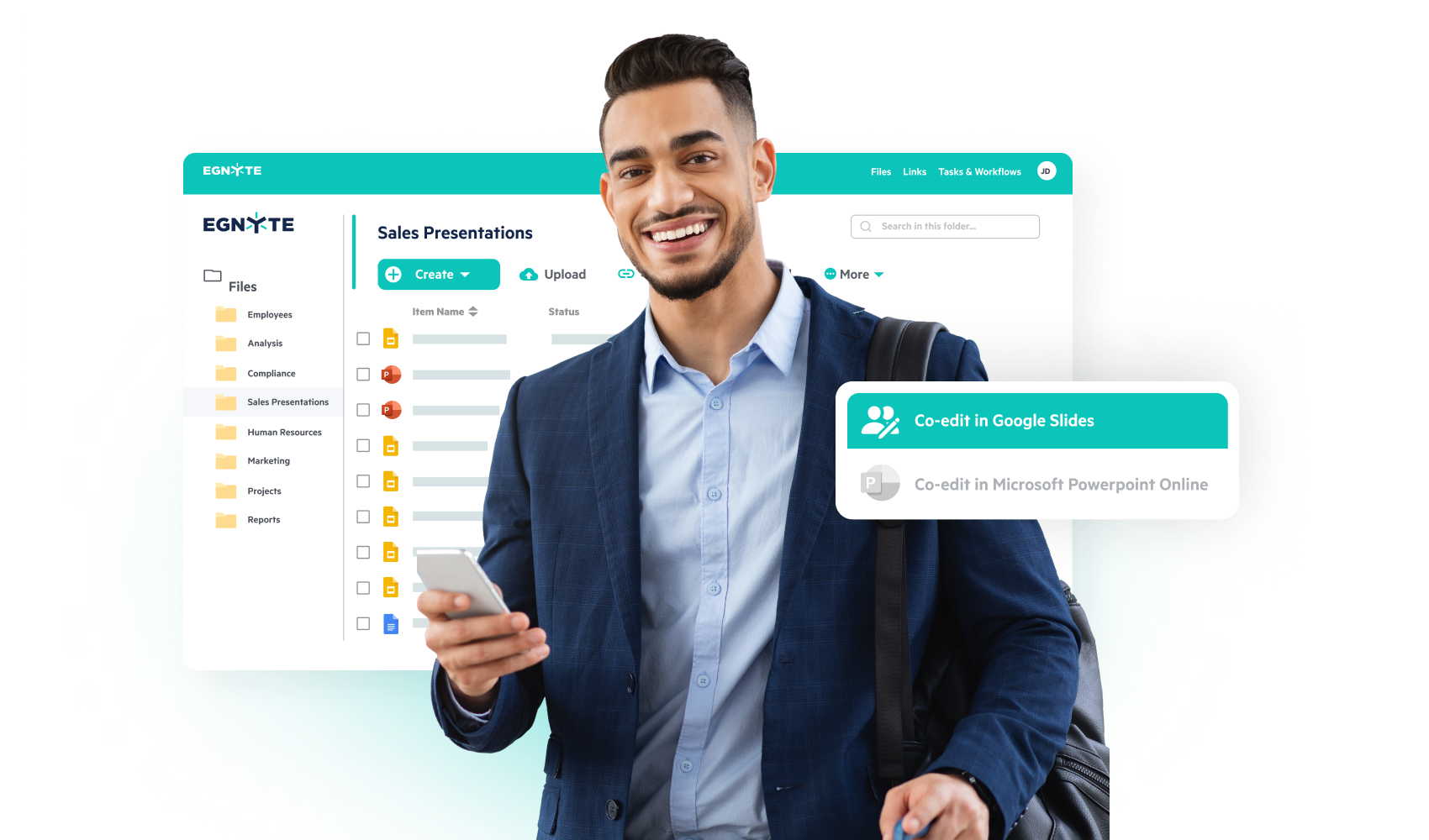 Secure Content Cloud for Buy-Side Firms | Egnyte